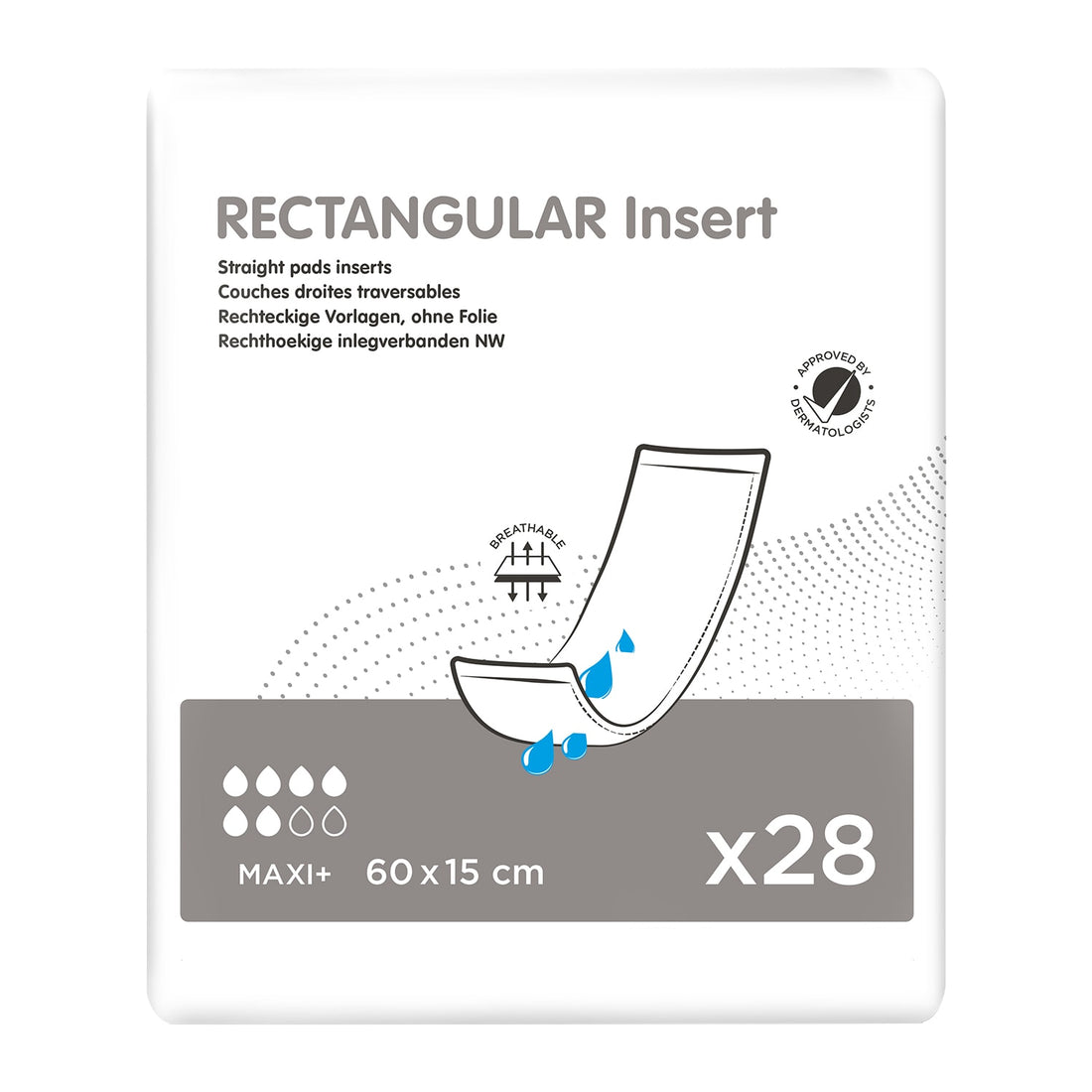 Ontex Rectangular Insert Pad - Maxi Plus – NRU